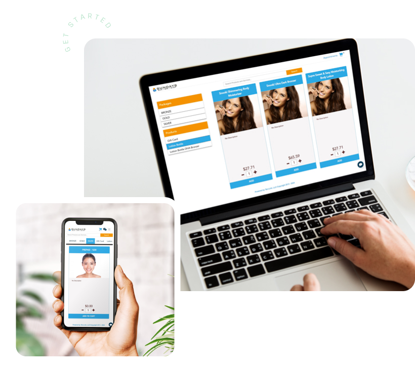 Online Store | #1 Best Tanning Salon Software I Tan-Link Tanning Salon ...